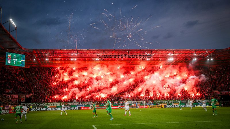 Pyro-Strafe: Bundesliga reagiert auf Rapid-Protest