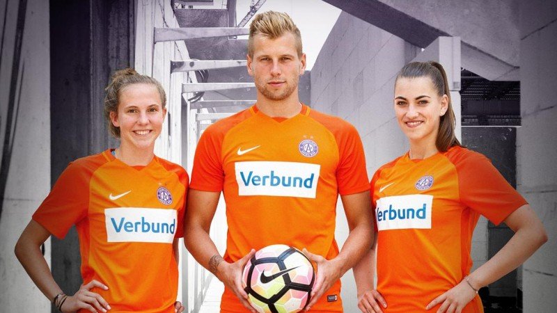 Ganz in orange: Austria stellt neues Auswärts-Trikot vor
